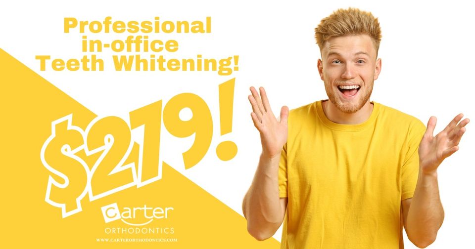 Kick off the new year by treating yourself! - Carter Orthodontics
